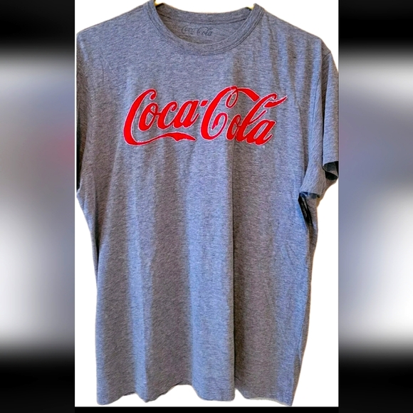 Coca Cola | Shirts | Coca Cola One Stitch Embroidered Grey Unisex Fit ...
